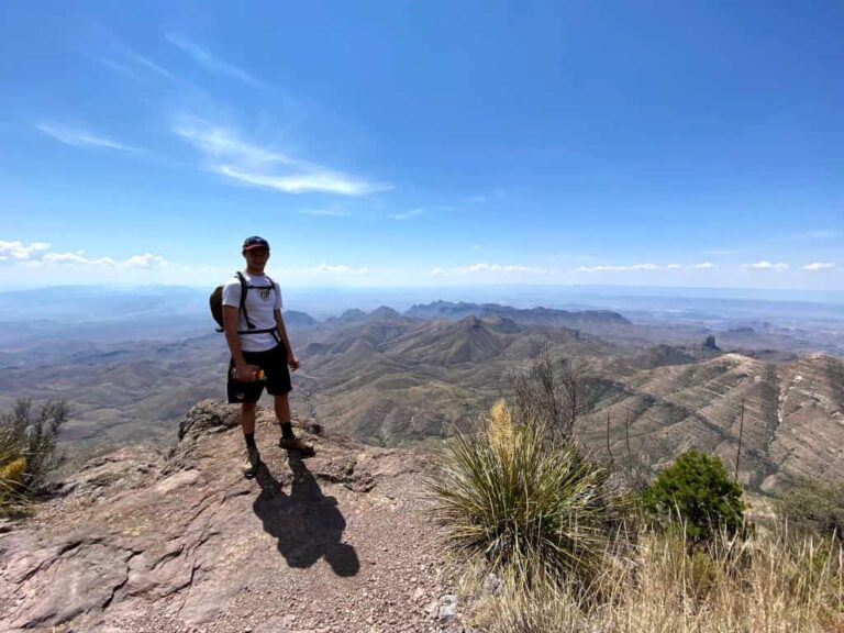 Hiking the South Rim Trail in Big Bend - Walking The Parks